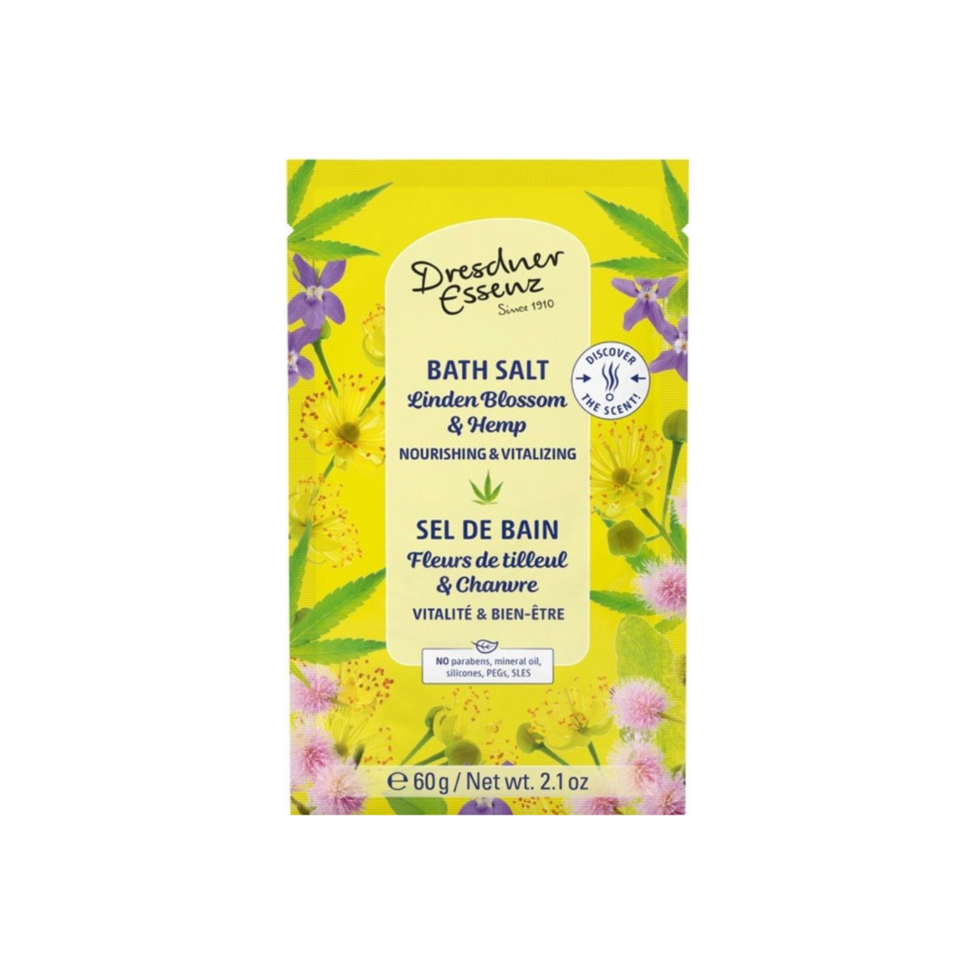 Sel de bain - Fleurs de Tilleul & Chanvre - Podo-Logic